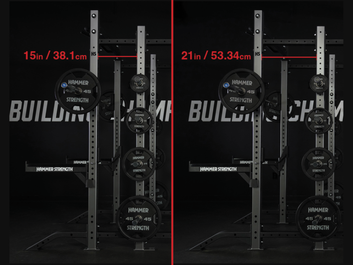 HD ATHLETIC NX POWER HALF COMBO RACK - Life Fitness NZ